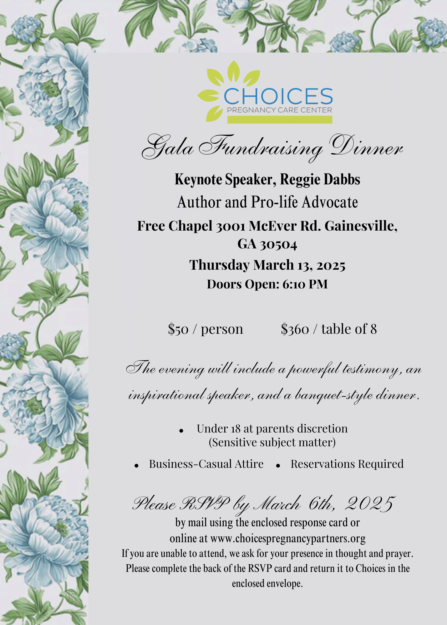Current Events - Choices Pregnancy Partners